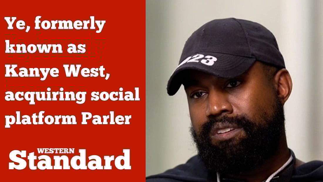Ye, formerly known as Kanye West, acquiring social platform Parler