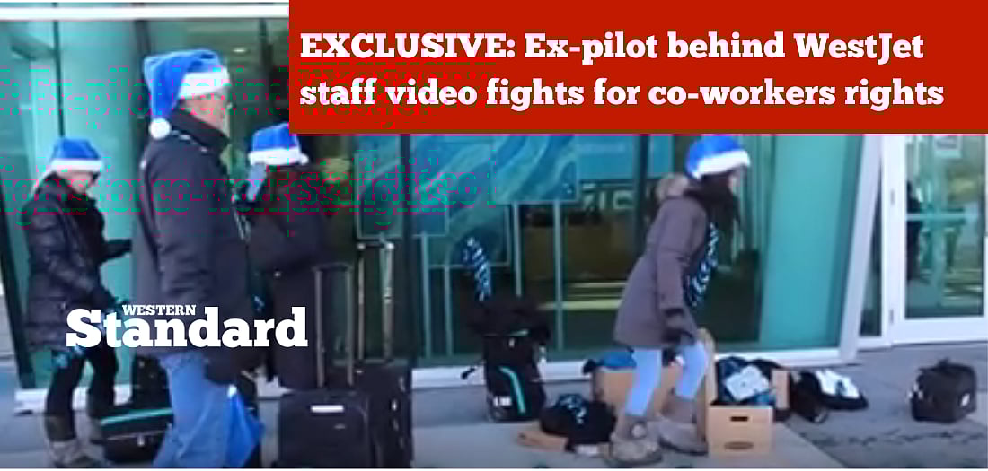 EXCLUSIVE: Ex-pilot behind WestJet staff video fighting for co-workers ...