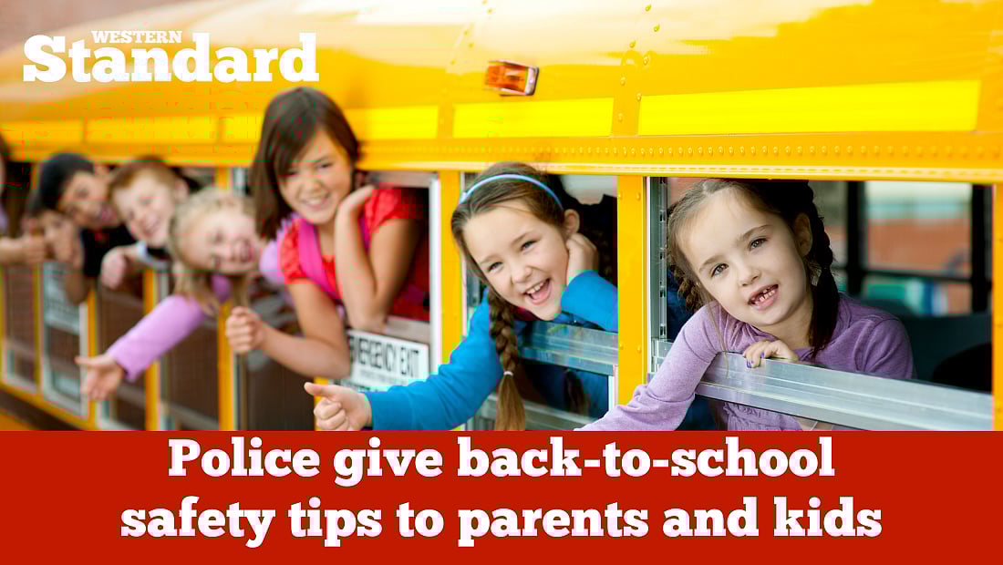 Police give back-to-school safety tips to parents and kids
