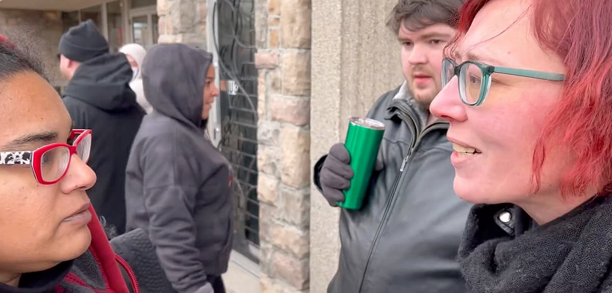 WATCH: Ontario protestor accused of spitting on independent journalist ...
