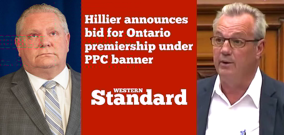 WATCH: Hillier announces bid for Ontario premiership under PPC banner
