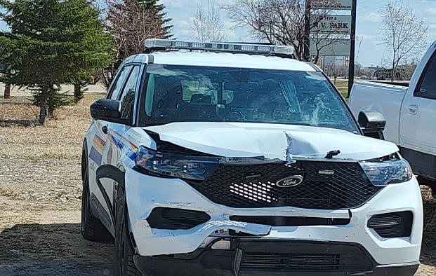RCMP cruiser rammed during chase in Whitewood, Sask