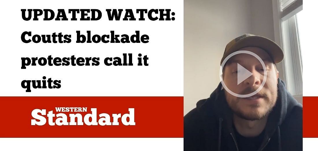 UPDATED WATCH: Coutts blockade protesters call it quits