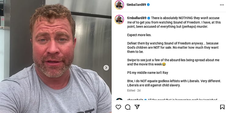 Sound of Freedom's Ballard denounces microchipping children