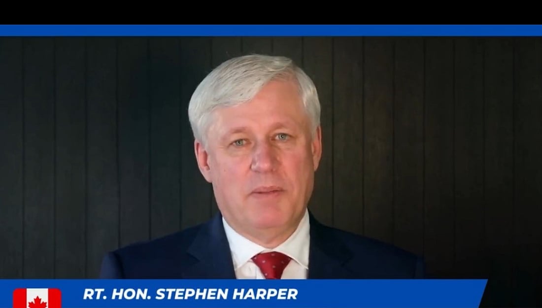 Harper endorses Smith and slams Notley-Trudeau combination
