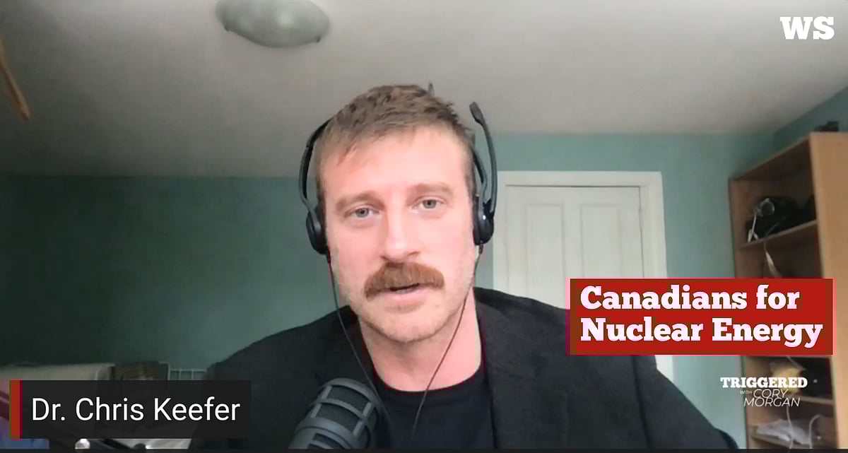 Dr. Chris Keefer speaks on Nuclear Energy issues.