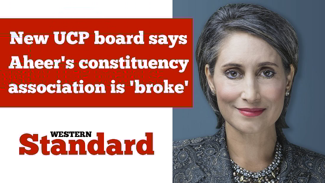 New UCP board says Aheer's constituency association is 'broke'