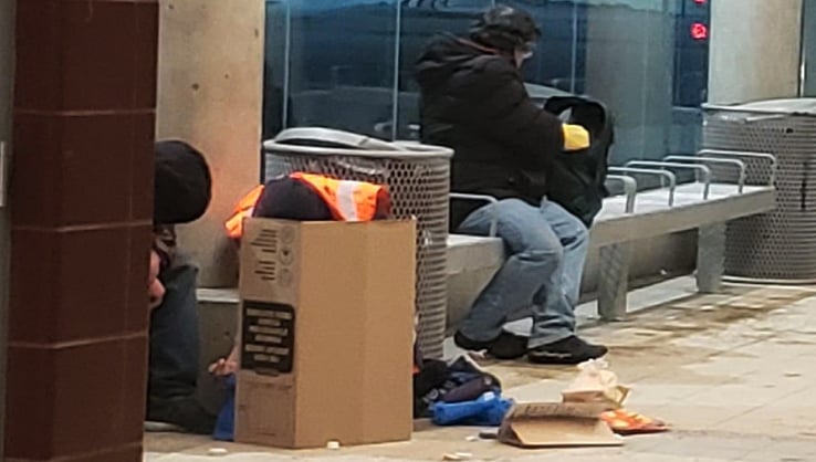 Edmonton transit burdened with homeless problem