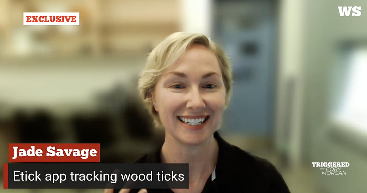 EXCLUSIVE: Jade Savage speaks on the Etick app tracking wood ticks