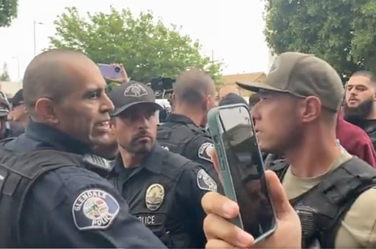 WATCH: California police arrest fighting parents at sexual minority ...