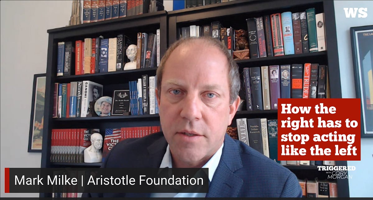 Mark Milke of the Aristotle Foundation how the right has to stop acting ...