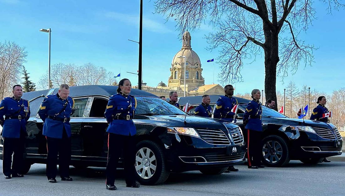 UPDATED: Thousands gather for funeral of Edmonton Police Service's ...