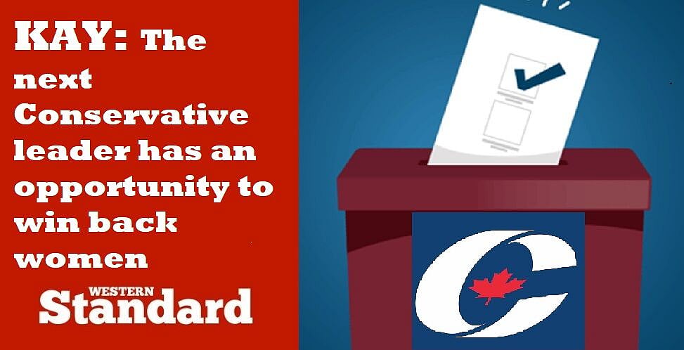 KAY: The next Conservative leader has an opportunity to win back women