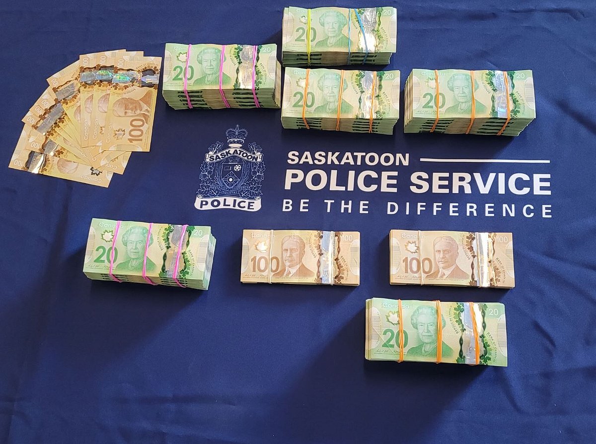 Sask Police breakup organized crime ring, seize over $1 million in cash ...