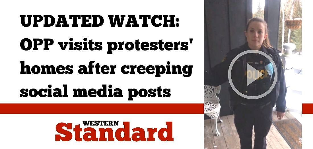 UPDATED WATCH: OPP visits protesters’ homes after creeping social media ...