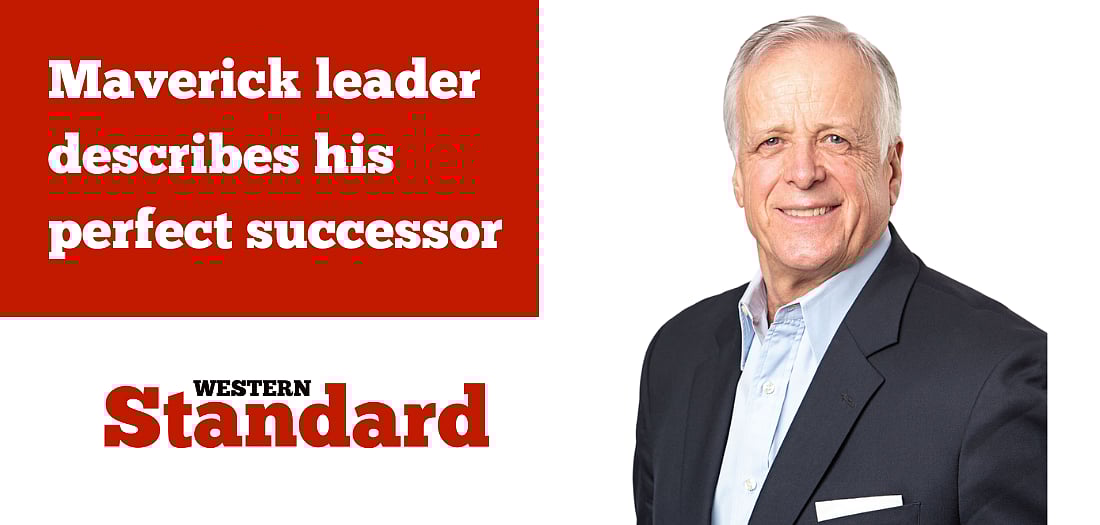 Maverick leader describes his perfect successor