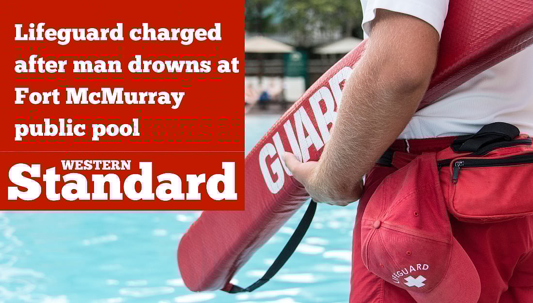 Lifeguard charged after man drowns at Fort McMurray public pool