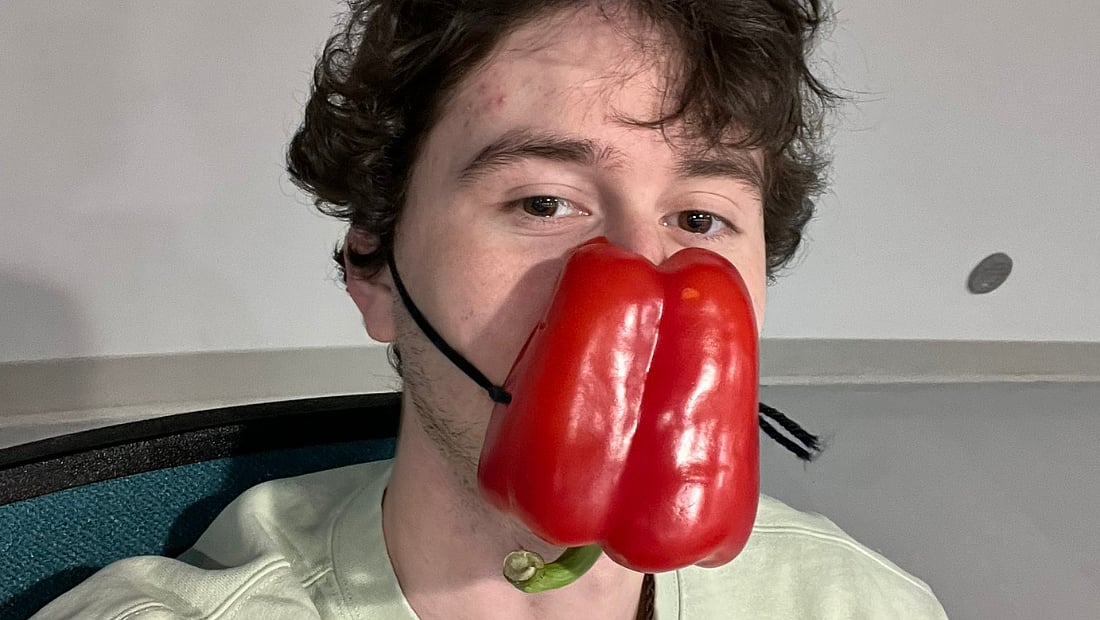 PEPPERING LAURIER: Ontario university student wears vegetable over face ...