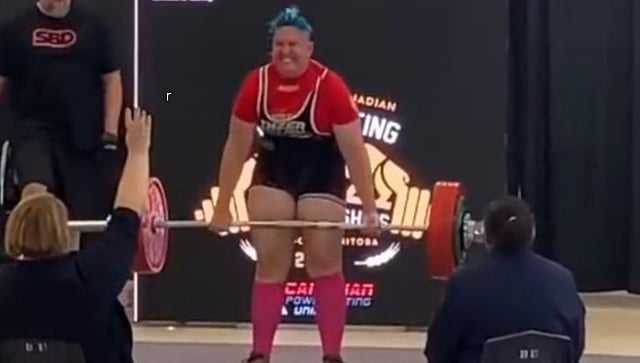 Trans male sets woman's Canadian powerlifting record