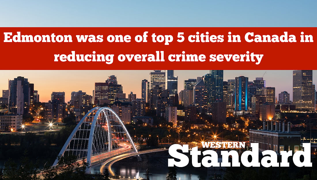 Edmonton was one of top 5 cities in Canada in reducing overall crime ...
