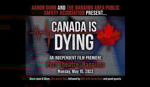 Aaron Gunn releases documentary about drug problems in Canada