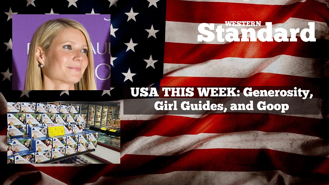 USA THIS WEEK: Generosity, Girl Guides and Goop