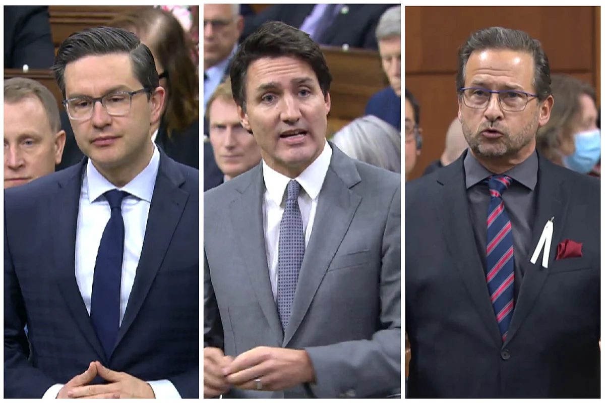 Watch Poilievre And Blanchet Team Up Against Trudeau Over Chinese