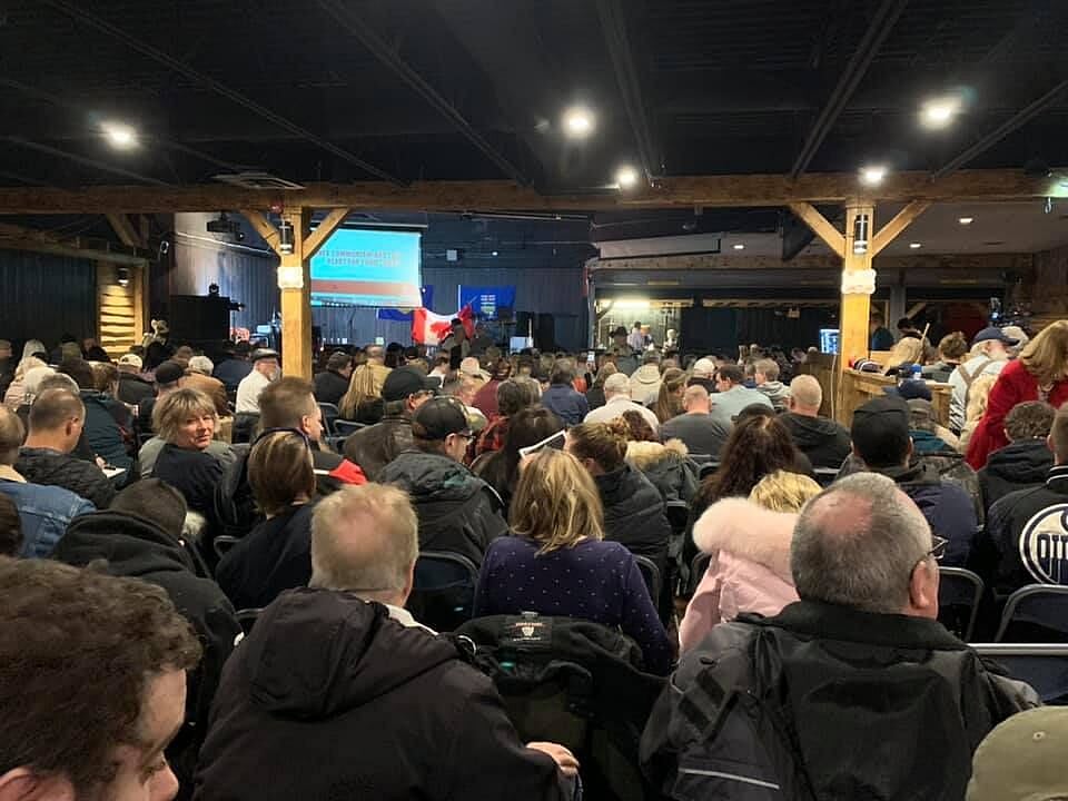 Sovereigntists rally in Edmonton for independence