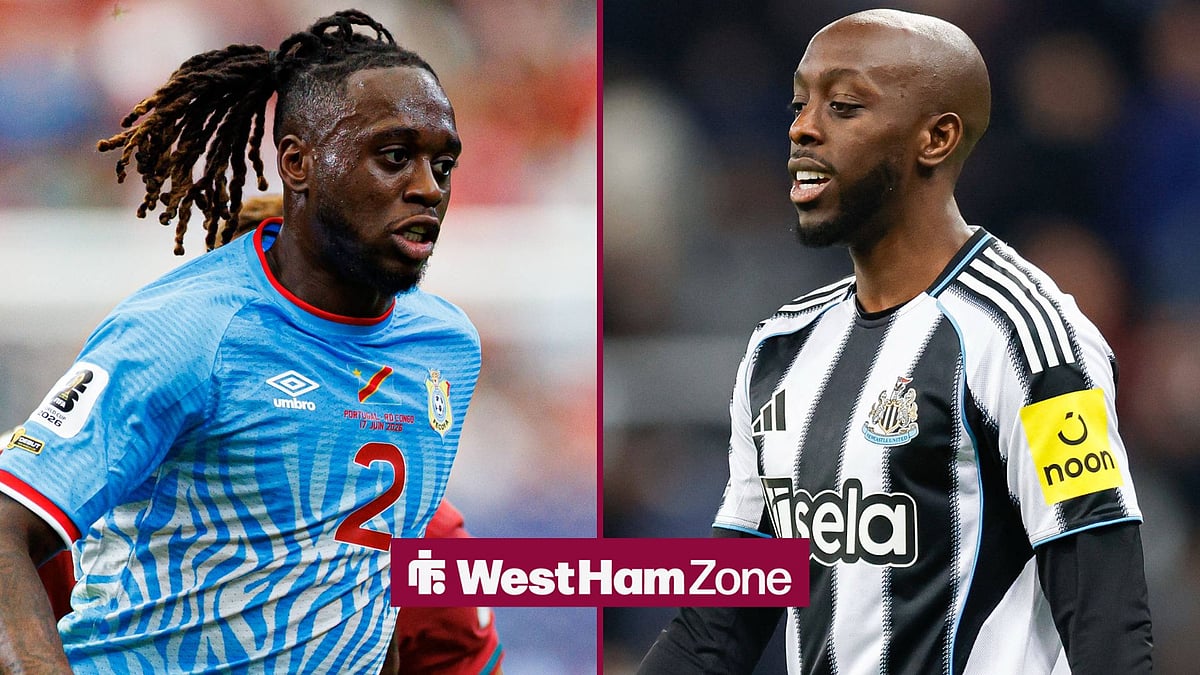 West Ham: Yoane Wissa sends one-word Aaron Wan-Bissaka message after DR ...